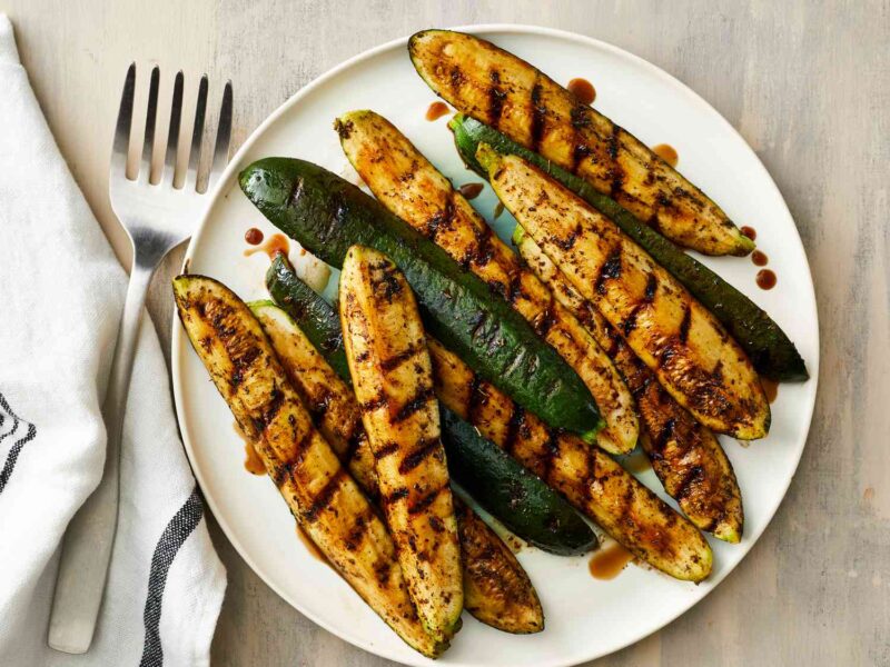 BALSAMIC GRILLED ZUCCHINI - God Body Personal Training